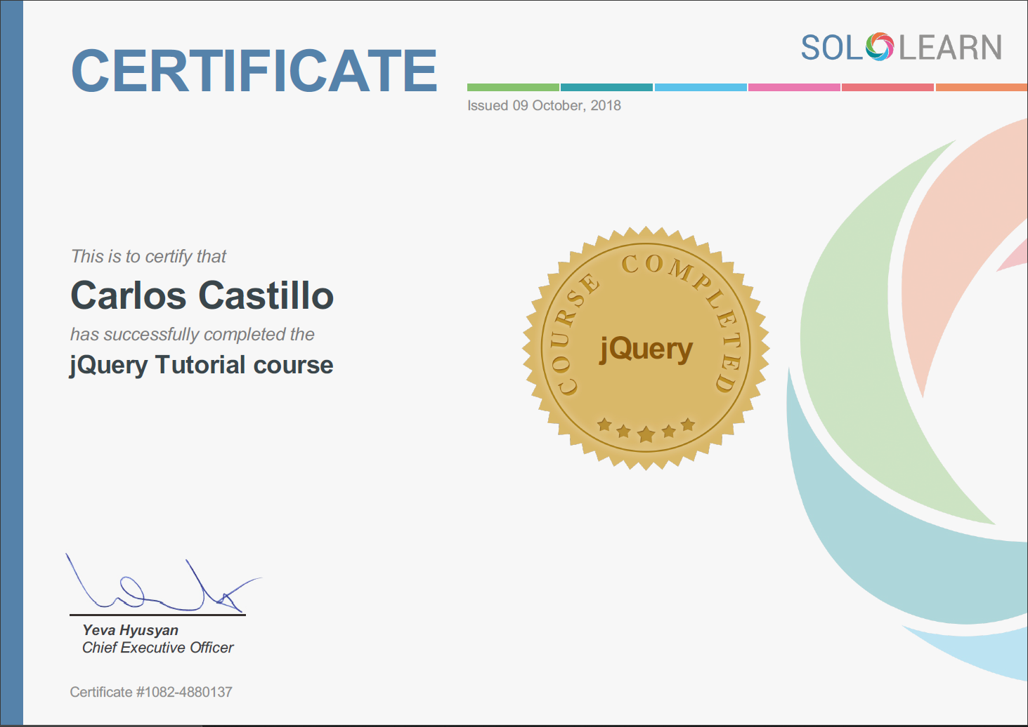 Certificates Certificates